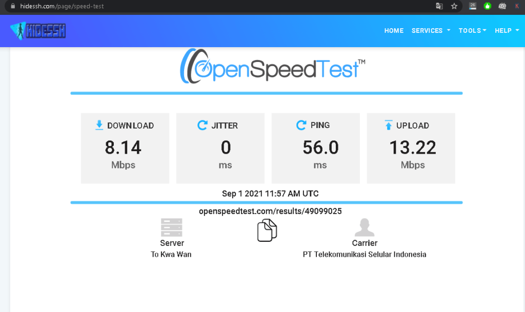 5 Website Cek Speedtest Internet Terbaik - HideSSH