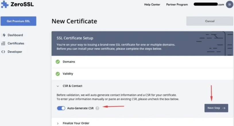 Cara Membuat SSL Gratis Dari ZeroSSL - HideSSH