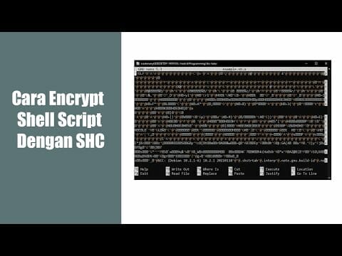 2+ Cara Enkripsi Dan Dekripsi File Bash Shell - HideSSH