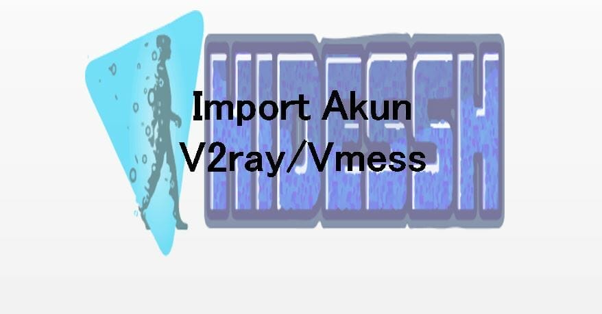 3+ Cara Memasukan Akun V2ray/Vmess Ke Aplikasi - HideSSH